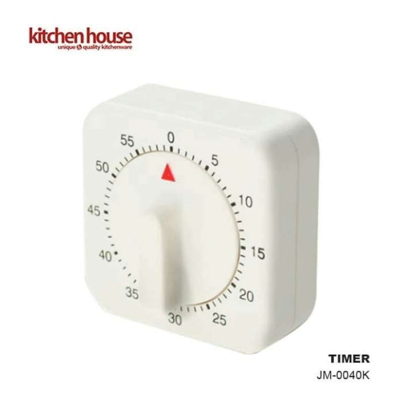 Promo Unik Timer KOTAK Manual Putih Mechanical Countdown Alat Ukur ...