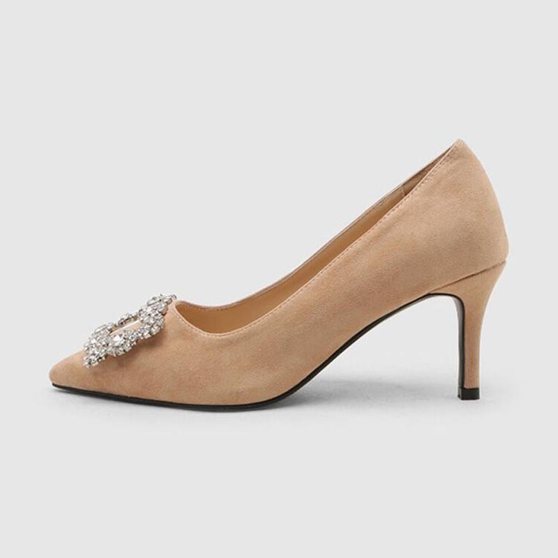 Jual SAPPUN BASIC Loenf Cubic Stiletto Women's High Heels [7.5 cm] - 5. ...