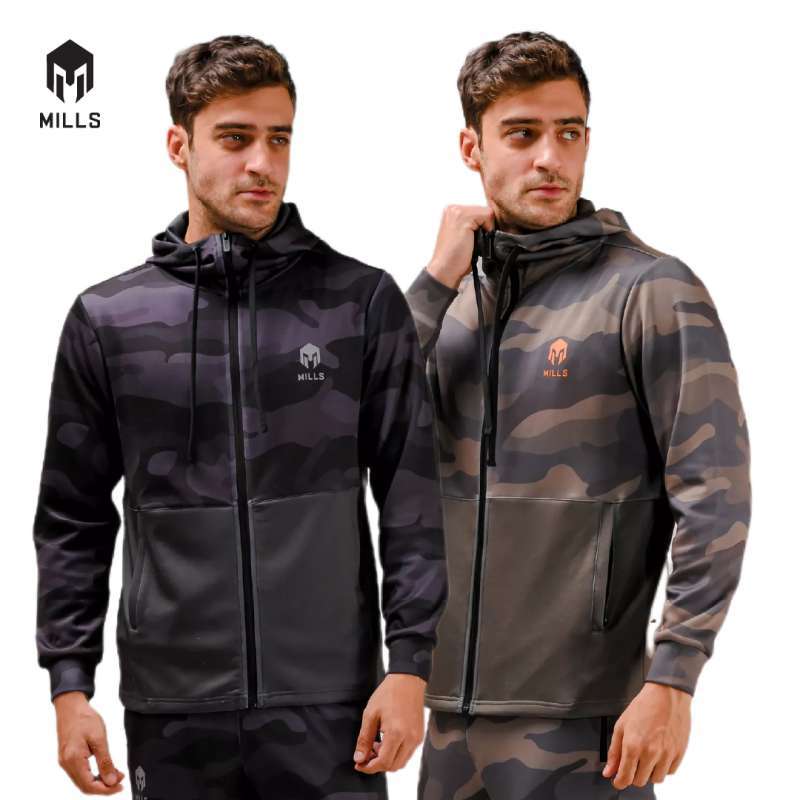 Jual MILLS Jaket Olahraga Frisky Jacket 8020 - XXXL Green Camo di ...
