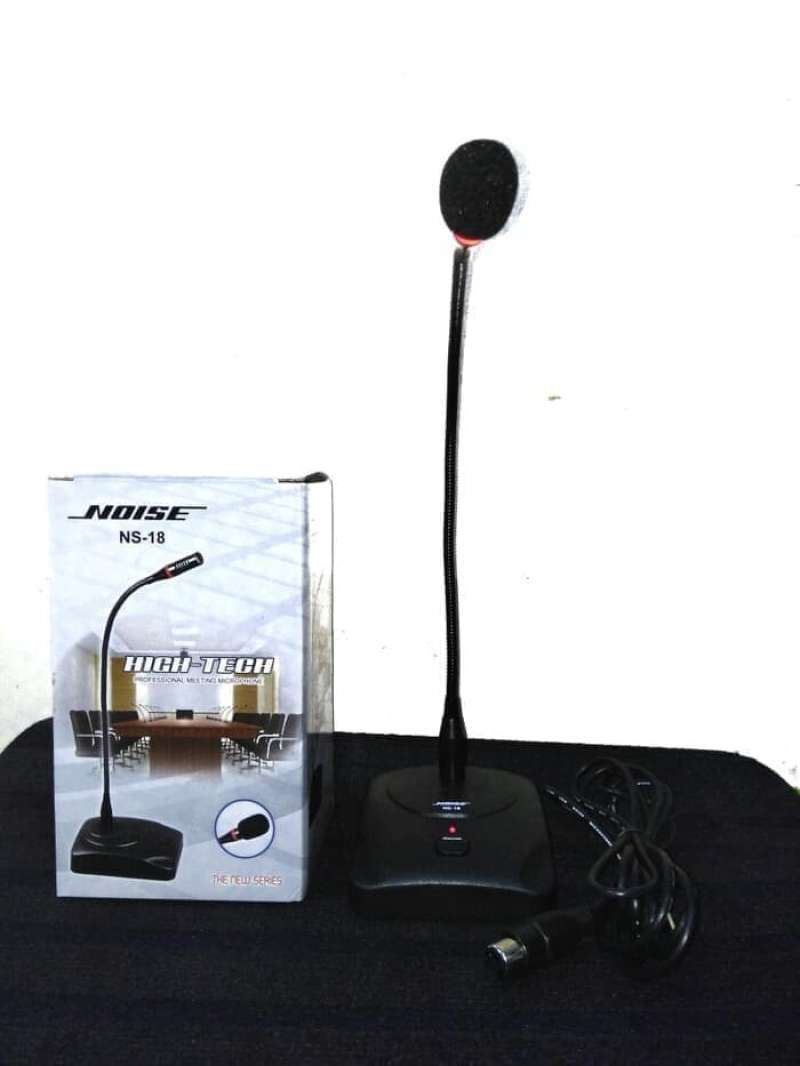 Promo Microphone Meja Atau Mic Podium Noise Ns-18 New Series Diskon 60% ...