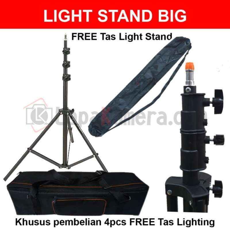 Jual Light Stand Big Atau Tripod Lampu Besar di Seller Toko Oktav ...