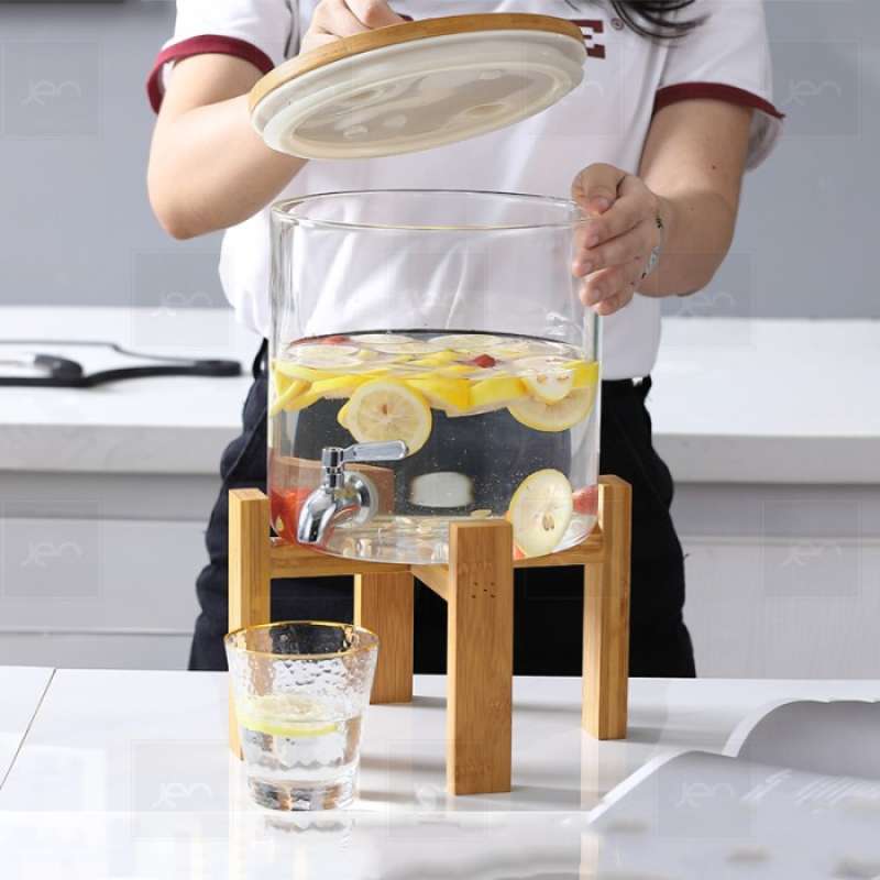 Jual Toples Kaca Air Dispenser Serbaguna Kapasitas Besar Di Seller ...