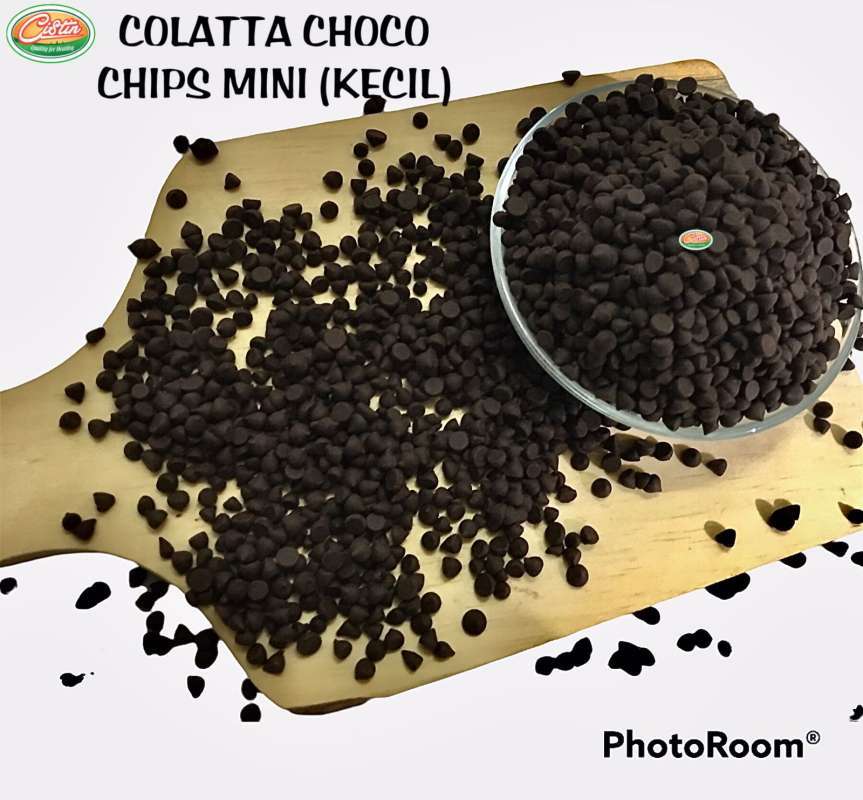 Jual COLATTA CHOCO CHIPS MINI 500G di Seller Cistin Toko Bahan Kue ...