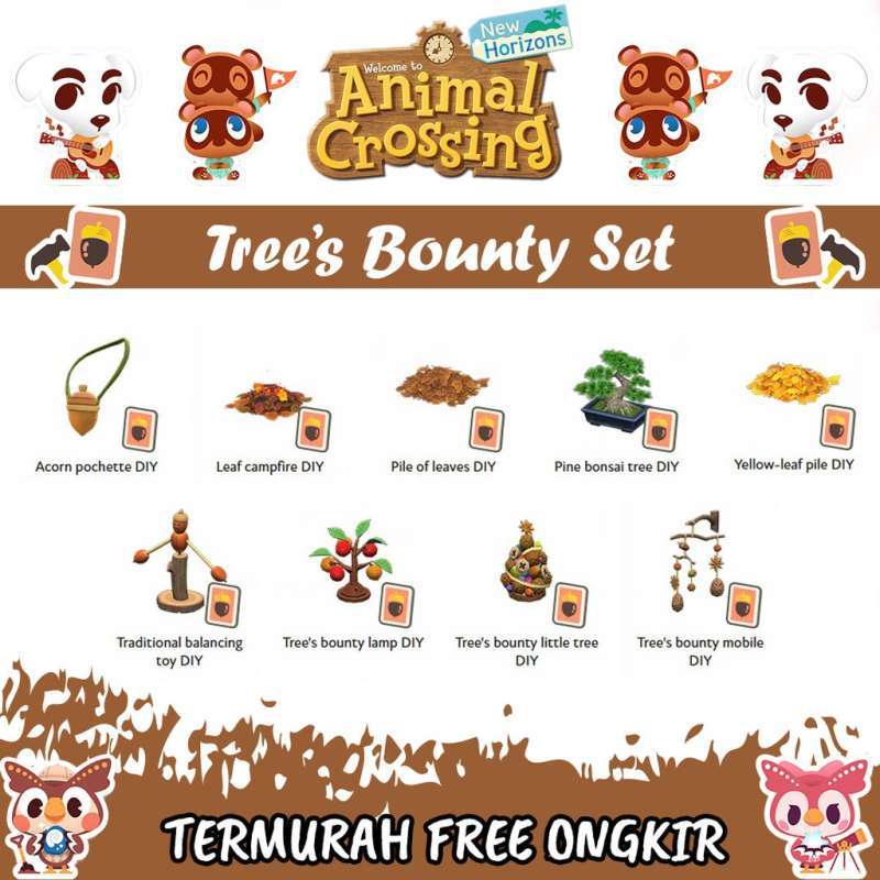 Jual Tree Bounty Arch Set Animal Crossing New Horizon ACNH Bells Item ...