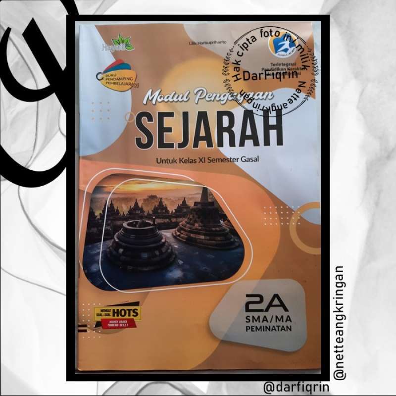 Jual LKS Sejarah Peminatan Kelas 10 11 Semester 1 SMA/MA K13 Rev 2018 HOTS-Hayati-Lilik di ...
