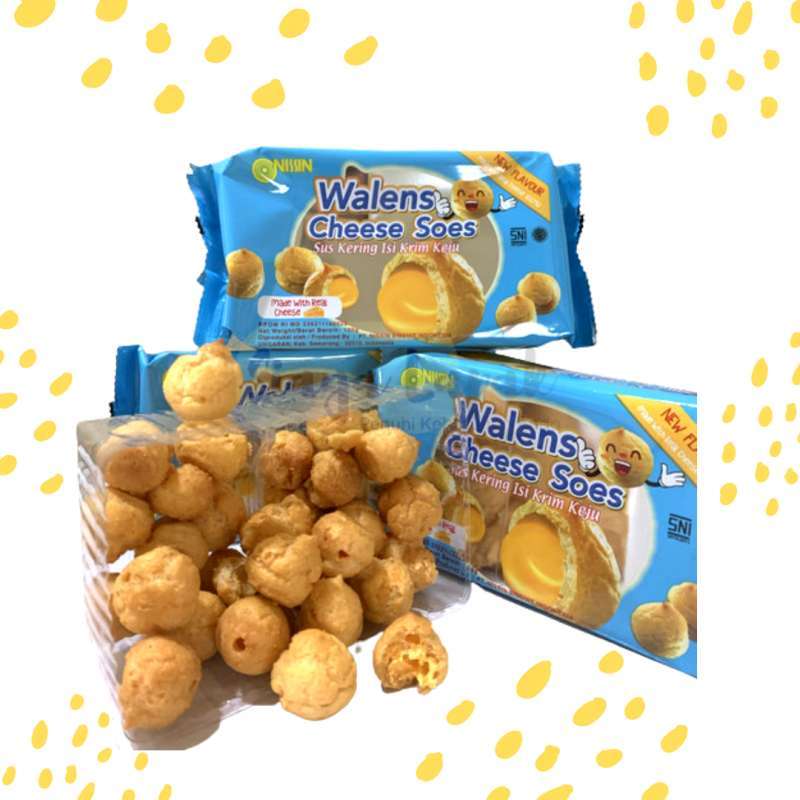 Promo Walens Cheese Soes Nissin Sus Kering Keju 100gr Diskon 3% di ...