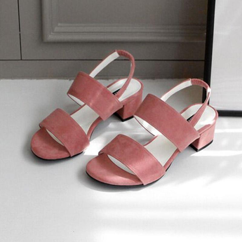 Jual SAPPUN BASIC Sains Strap Women's High Heels Sandals [5 cm] - 5.5 ...