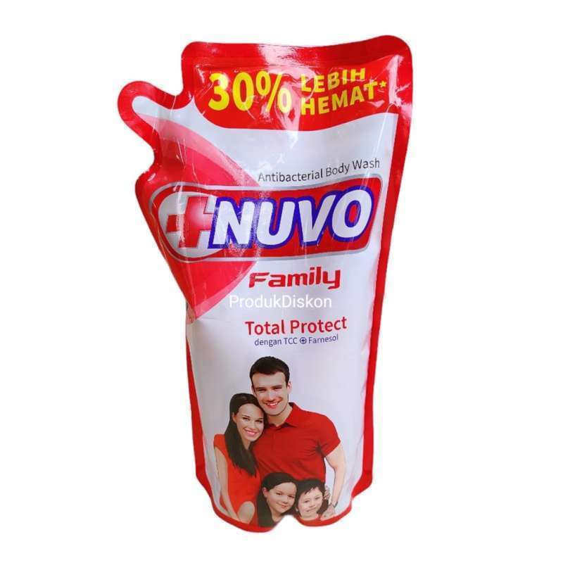 Jual SABUN CAIR ANTISEPTIC NUVO 900ML POUCH MERAH di Seller Salsaselina - Burangkeng, Kab ...