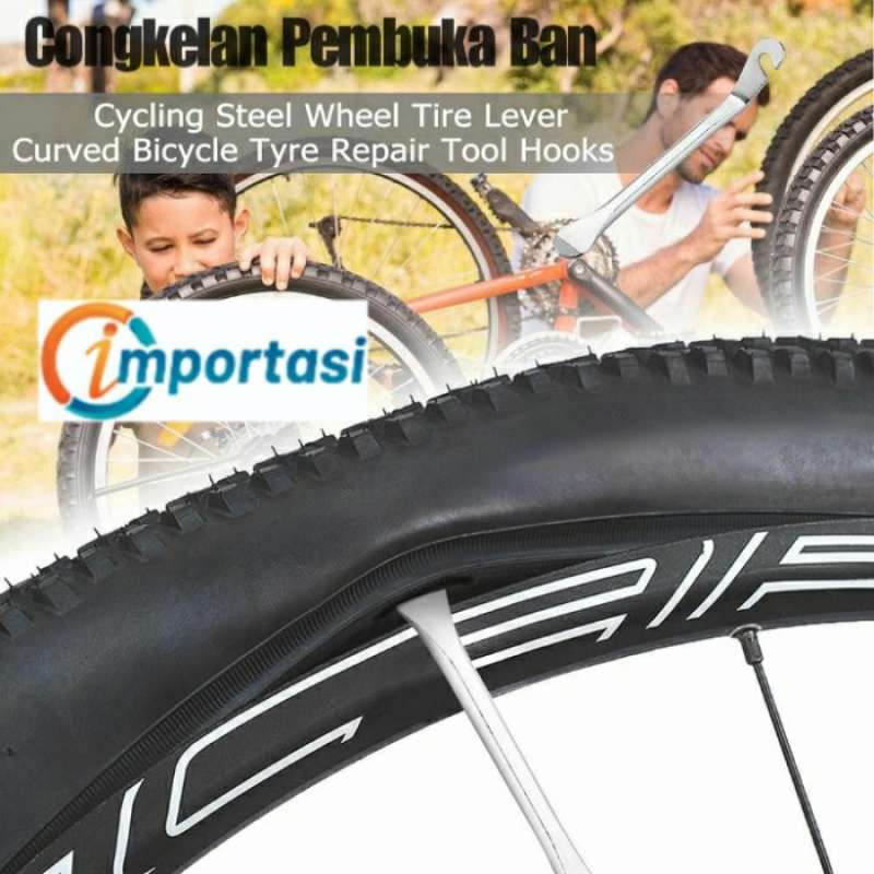 Promo ALAT CONGKELAN PEMBUKA BAN SEPEDA & MOTOR TIRE LEVER REPAIR TOOL ...