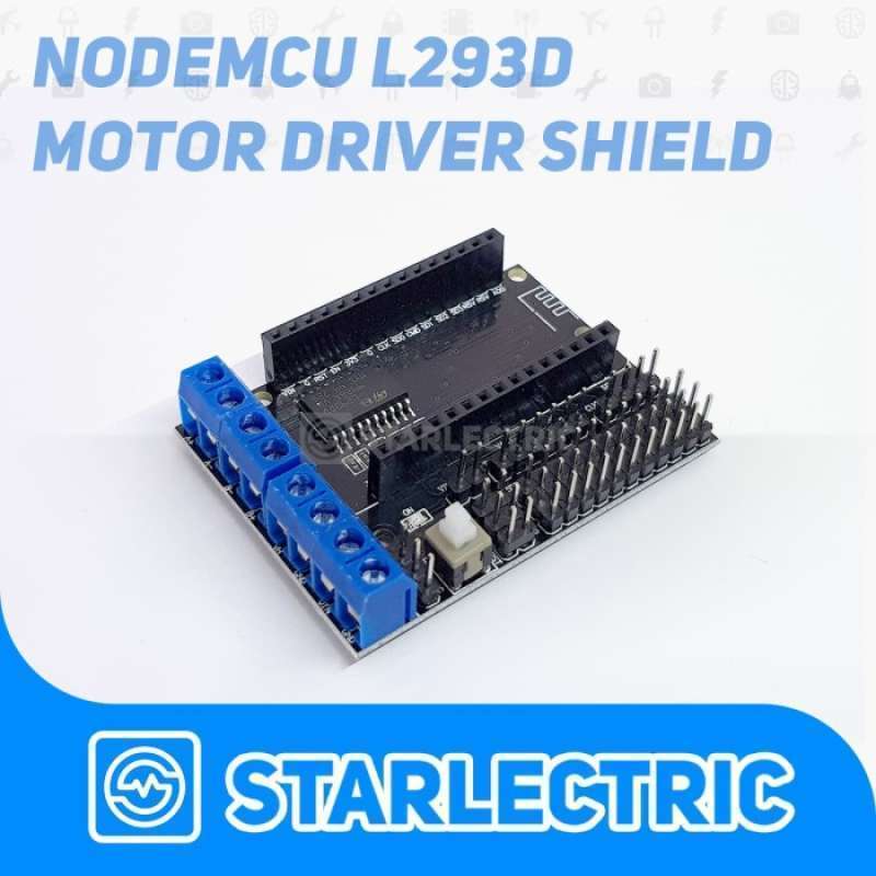 Jual Promo Motor Driver Shield Board L293D L293 For ESP8266 NodeMcu ... Jual Promo Motor Driver Shield Board L293D L293 For ESP8266 NodeMcu ...