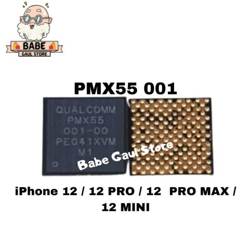 Jual IC BASEBAND PMX55 001-00 IPHONE 12 PRO MAX MINI ORIGINAL di Seller BABE GAUL STORE - Cideng ...