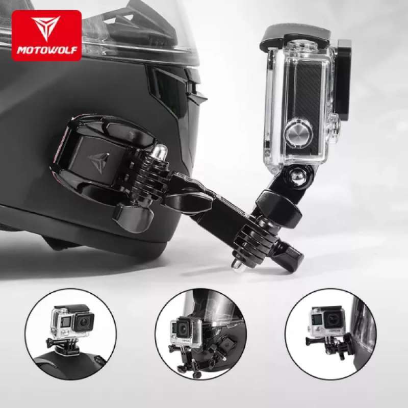Promo Mounting Gopro Motowolf Mounting Helm Gopro Action Camera 360 ...