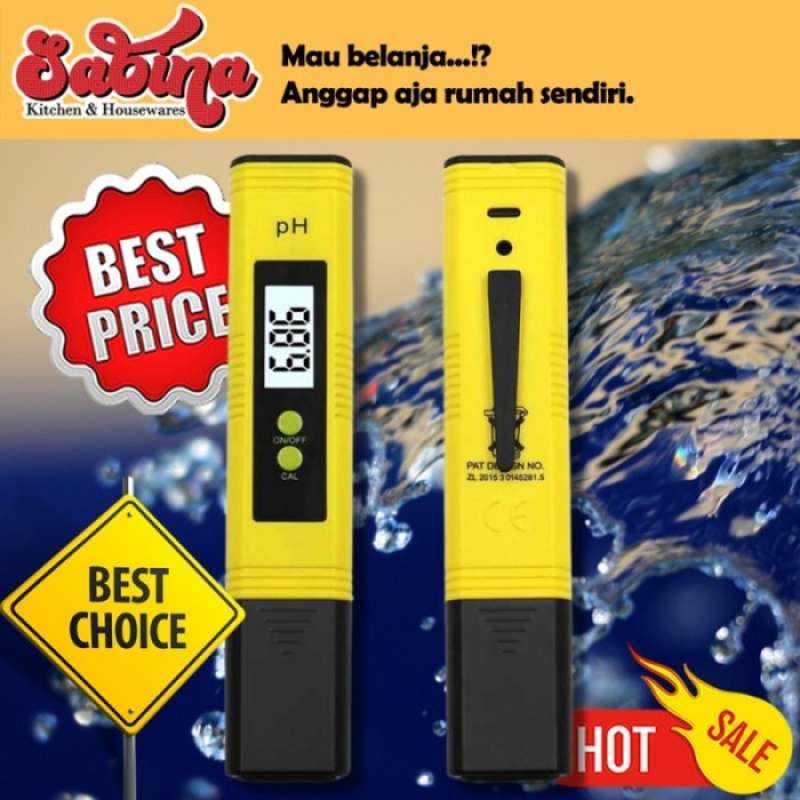 Portable Ph Meter Ph Vio Alat Ukur Kadar Asam Dan Basa Pada Air Hot