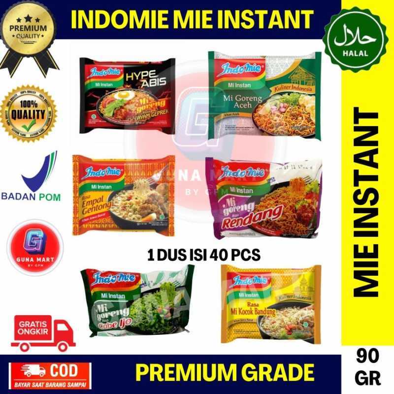 Jual MIE INSTANT INDOMIE DUS ISI 40 PCS - Empal Gentong di Seller ...