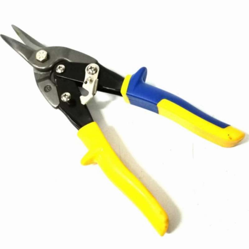 Jual Gunting Baja /tang Baja /gunting Plat Kombinasi Heavy Duty Ellpro ...