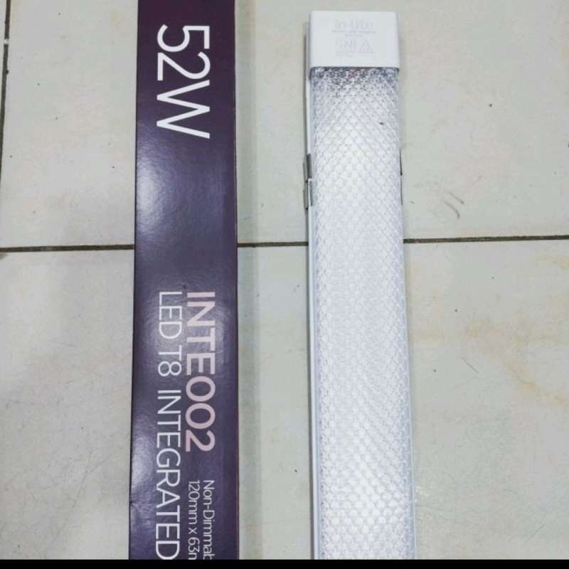 Jual In Lite Lampu Led T8 Integrated Tube Prismatic Inte002 52 Watt Di ...