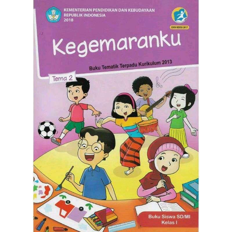 Jual Buku Pelajaran SD : KELAS 1 TEMA 2 KEMENDIKBUD (Best Seller) di ...