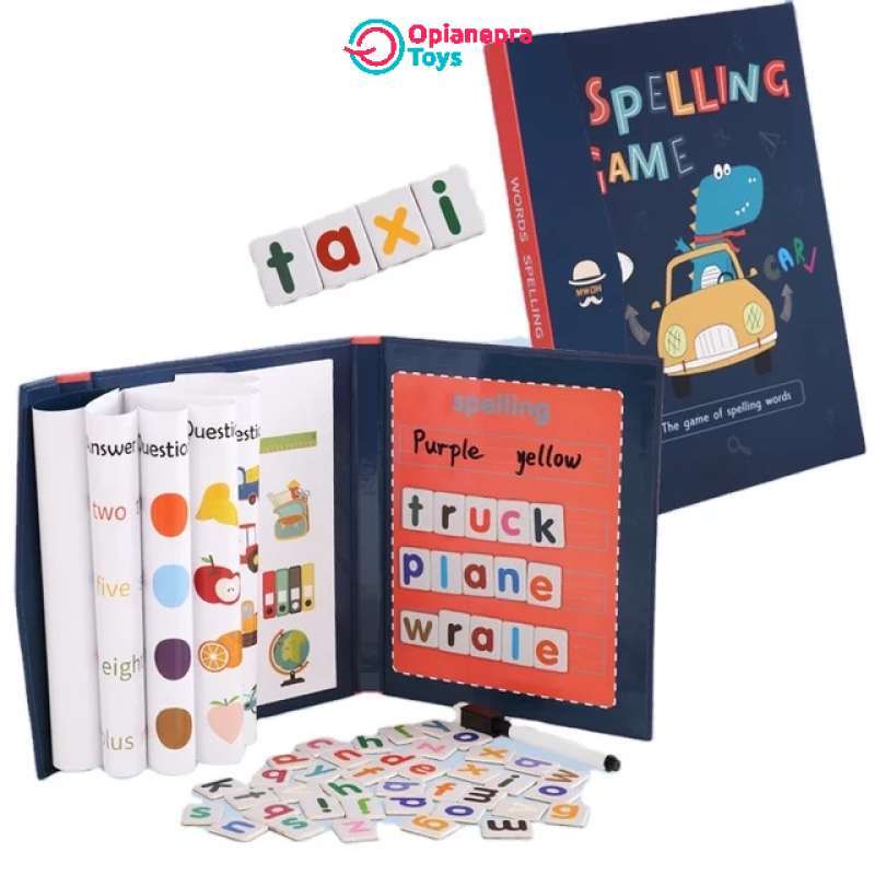 Promo Onty Buku Puzzle Belajar Tulis Baca Spelling Game Of Spelling ...
