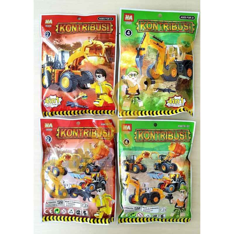 Jual Mainan Anak Robot Rakit Kontribusi Ha Di Seller Pennypenno ...