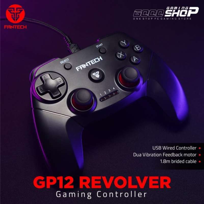 Jual Fantech Gp12 / Gp-12 Revolver Gaming Controller - Gamepad di ...