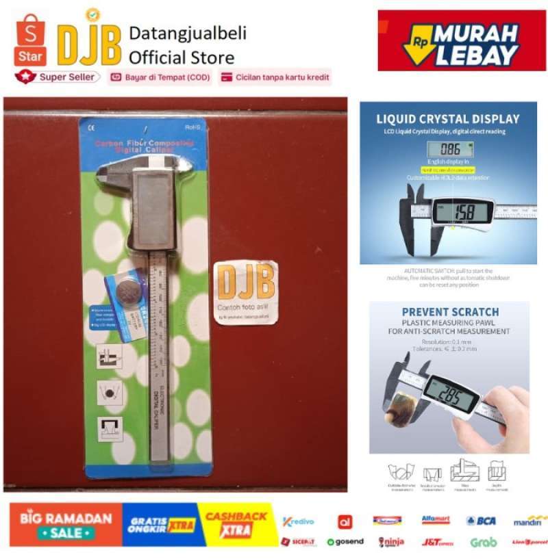 Promo alat ukur sigmat Jangka Sorong Digital LCD Vernier Caliper Micrometer Diskon 27% di Seller ...