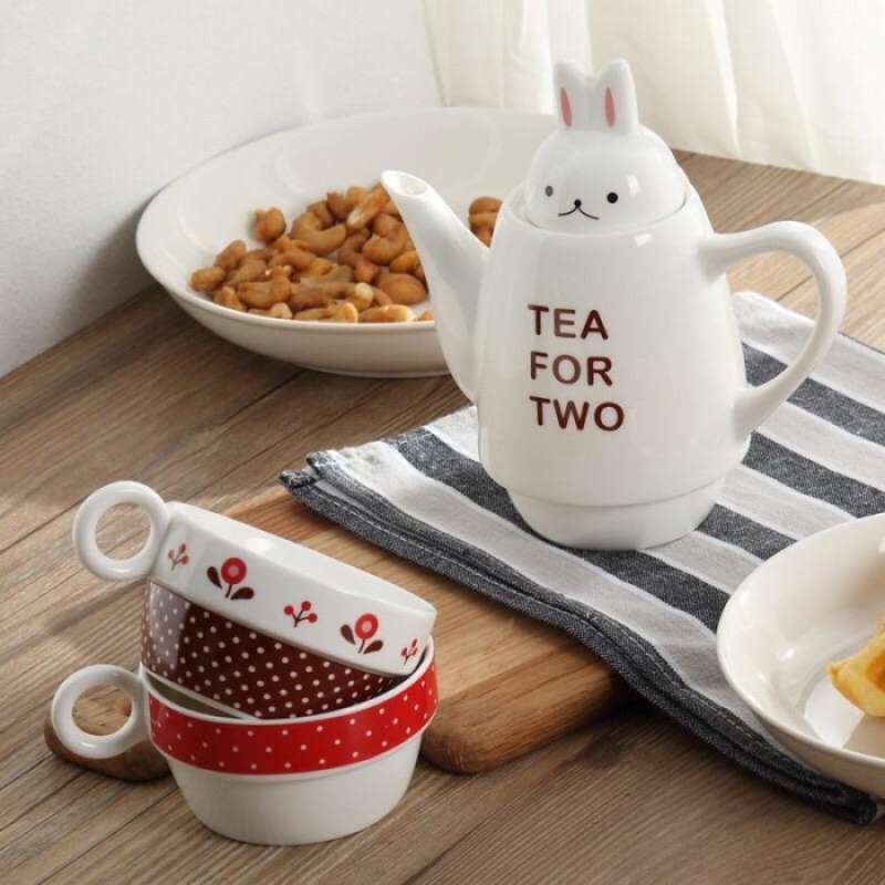 Promo Bunny Tea For Two Set / Teaset Teko Gelas Teh / Kado Gift / Gelas Diskon 12% Di Seller ...