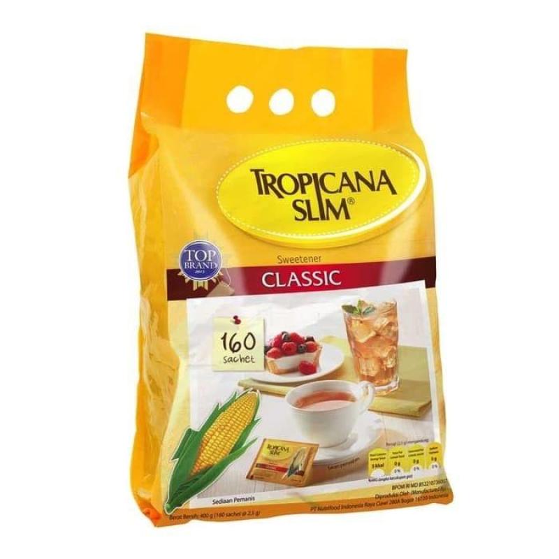 Jual Tropicana Slim Classic Sweetener [160 Sachet] di Seller Khas Jaya ...