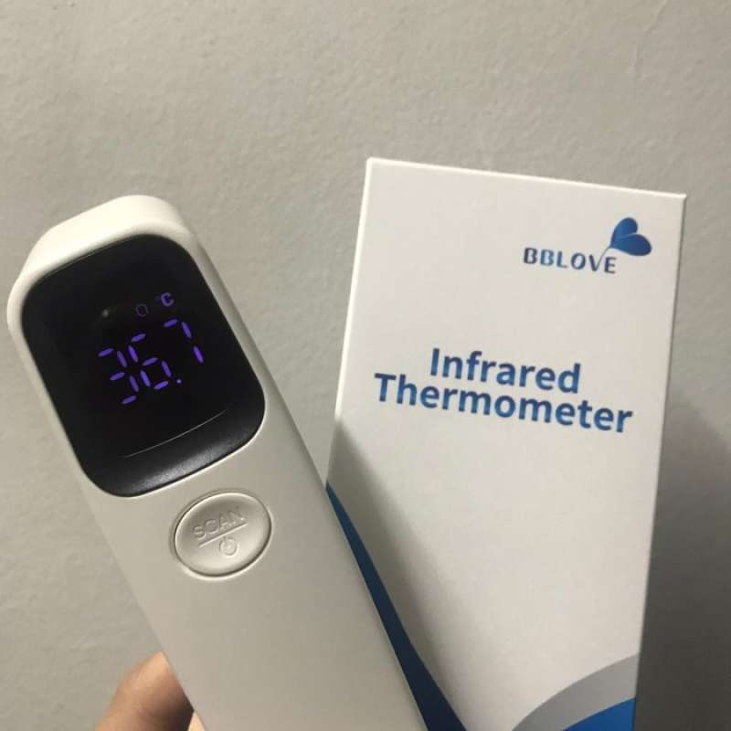 Promo Thermo Gun Sensor Infrared Thermogun alat ukur suhu - Multicolor ...