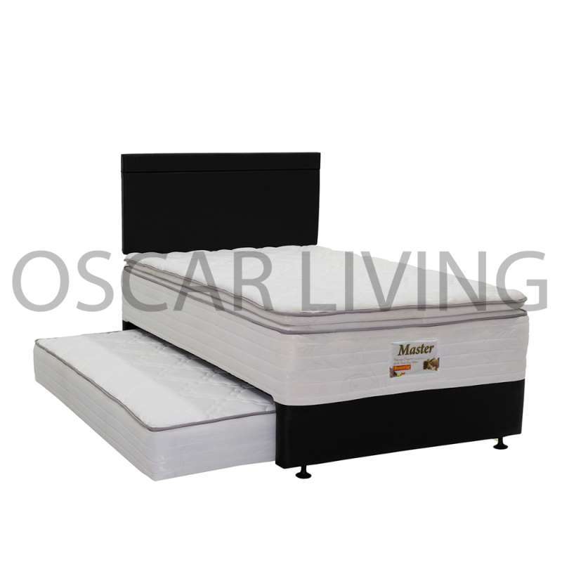 Jual Musterring 2in1 Master Pillowtop Kasur Springbed Atas Bawah Set HB Chicago [Fullset/Khusus ...