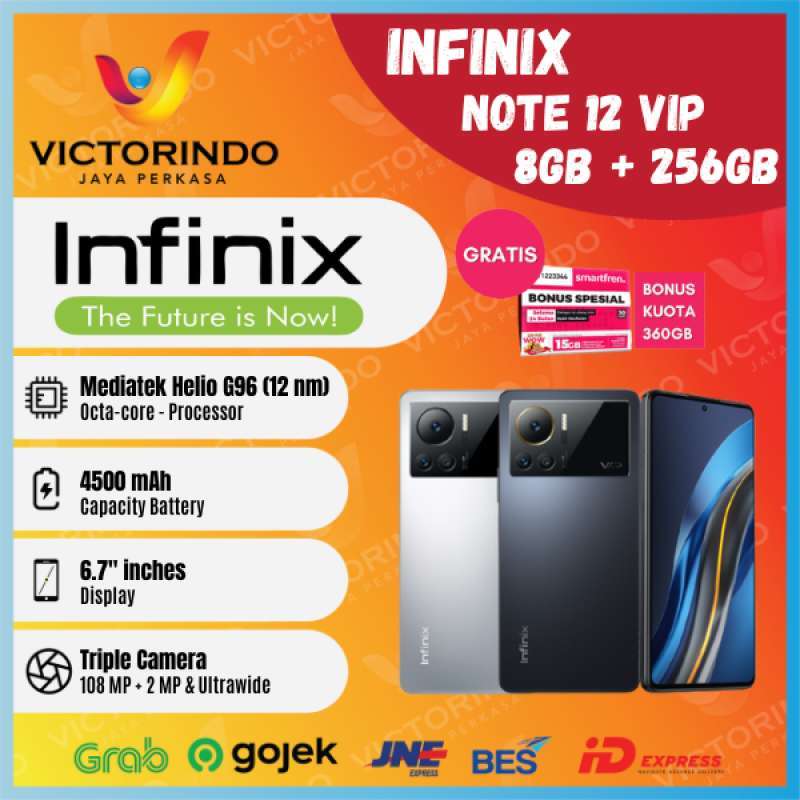 Jual Infinix Note 12 VIP [ X672 ] Smartphone ( Ram 8GB / Rom 256GB ...