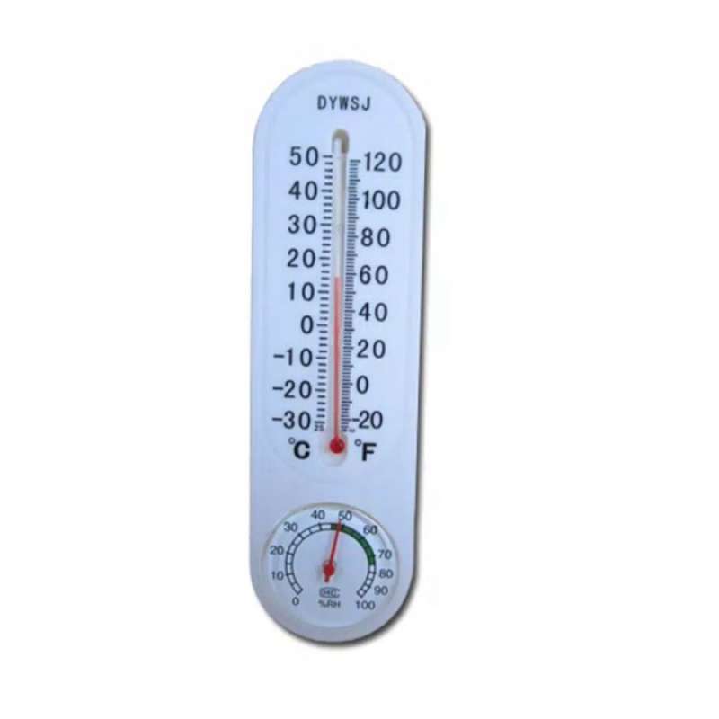 Jual Termometer Higrometer Analog Alat Ukur suhu Kelembapan Ruang ...