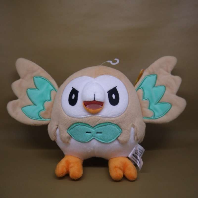 Jual boneka pokemon Rowlet Original Takara Tomy sayap terbuka di Seller Louellaa Shop - Wanasari ...