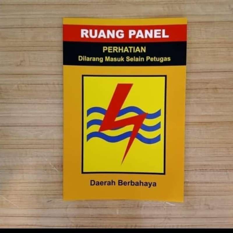 Jual SIGN STICKER AWAS TEGANGAN TINGGI UK 20X30CM STIKER RUANG PANEL di ...