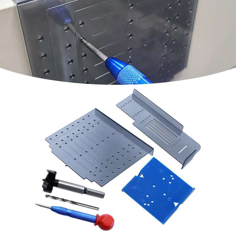 Promo Drawer and Cabinet Handle Template Drill Template 1Set Diskon 23% ...