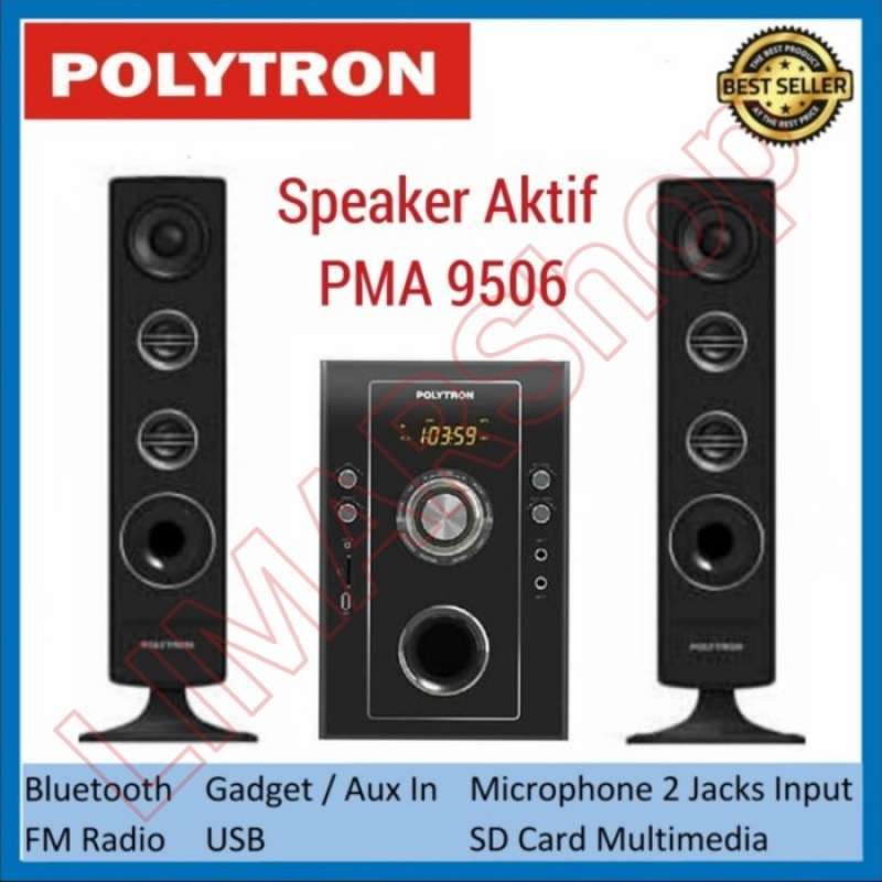 Promo Polytron Speaker Aktif Pma 9506 Multimedia Bluetooth Usb Radio ...