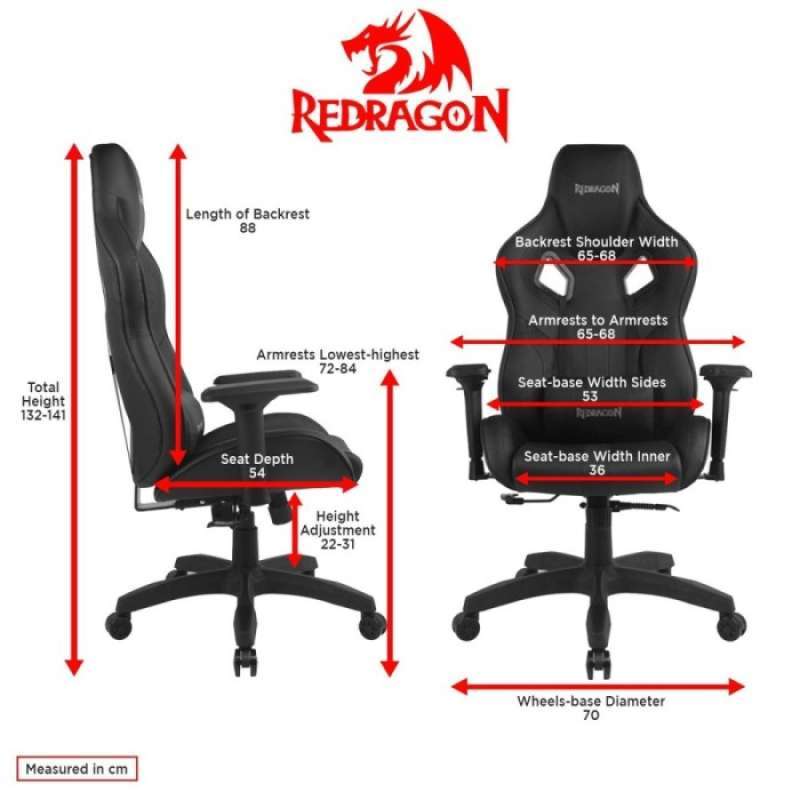 Promo Redragon / Reddragon Capricornus C502 Premium Kursi Gaming Chair ...