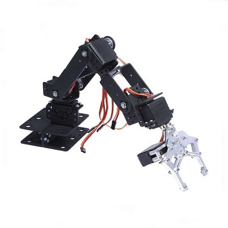 Jual Robot Lengan Arm Arduino 4 Dof Aluminium Lengkap Siap Pakai Di ...