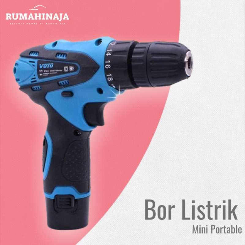 Promo Bor Listrik Mini Model Pistol Portable Ringan Power Supplay ...