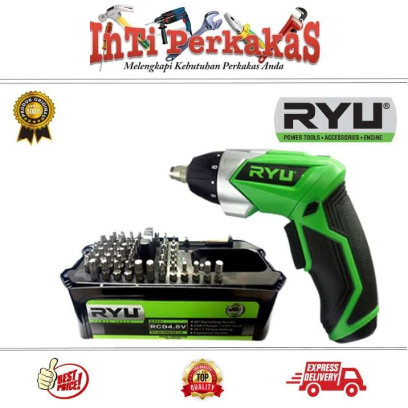 Promo Bor Listrik Wireless Charger Rcd4.8V Ryu Tekiro - Bor Cas Diskon ...