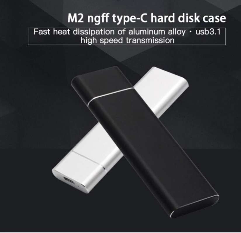 Promo Casing SSD M NVME USB Type C M High Speed Enclosure Diskon Di Seller SUGUMART