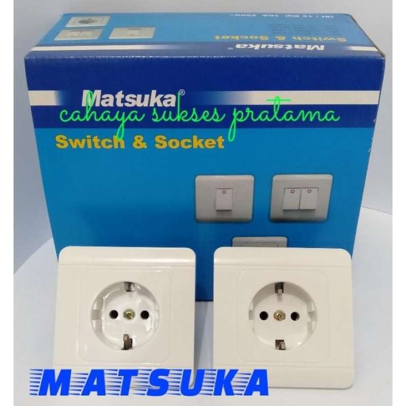 Jual Stop Kontak Matsuka Original Murah - Harga Diskon April 2024 ...