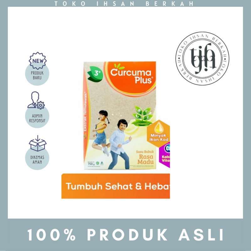 Jual Curcuma Plus Susu Bubuk Ekstrak Temulawak - Madu 750g di Seller ...