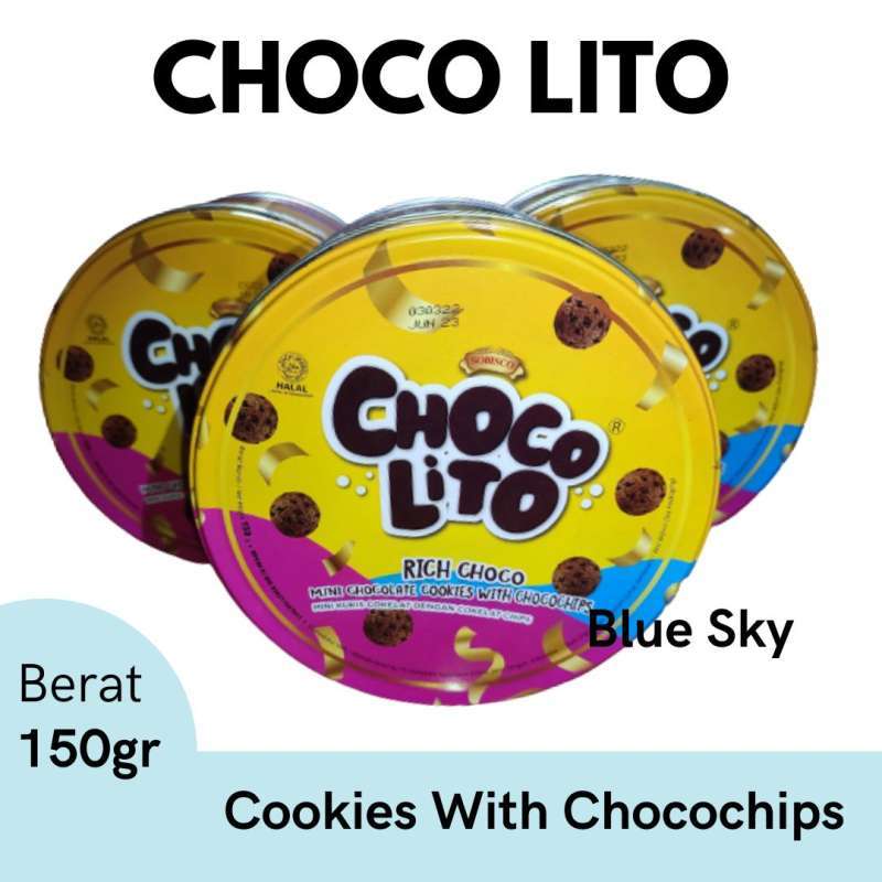 Jual [ready] Sobisco Choco Lito Chocolito 150g / Choco Lito Kaleng Di ...