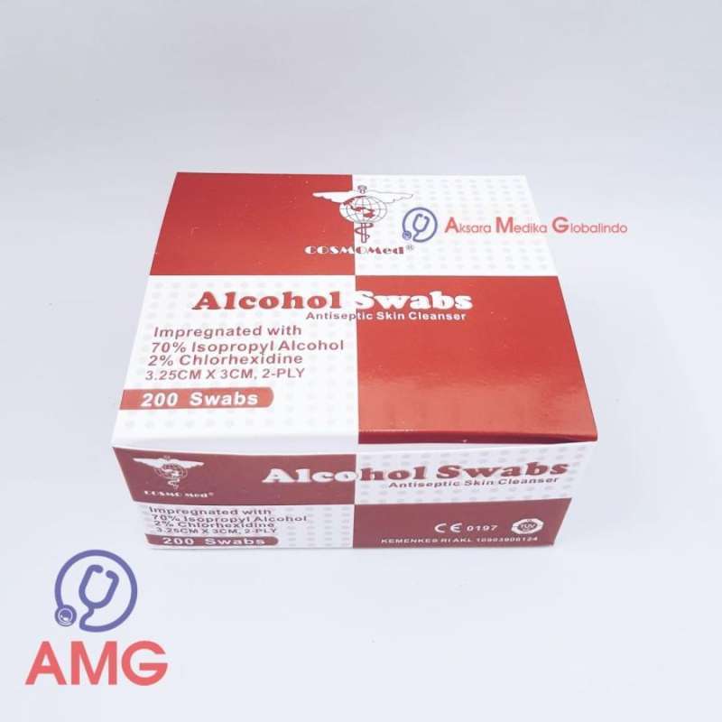 Jual ALCOHOL SWAB ISI 200â s #AMG di Seller Aksara Medika Globalindo ...