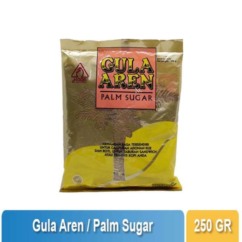 Promo Haan - Palm Sugar Gula Aren Bubuk 250 Gr Diskon 5% Di Seller ...