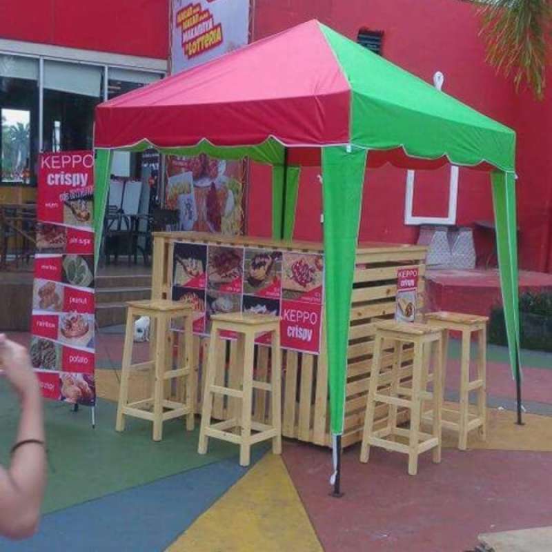 Promo Tenda Cafe Ukuran 2x2 Khusus Gojek Diskon 10% Di Seller Zevan ...