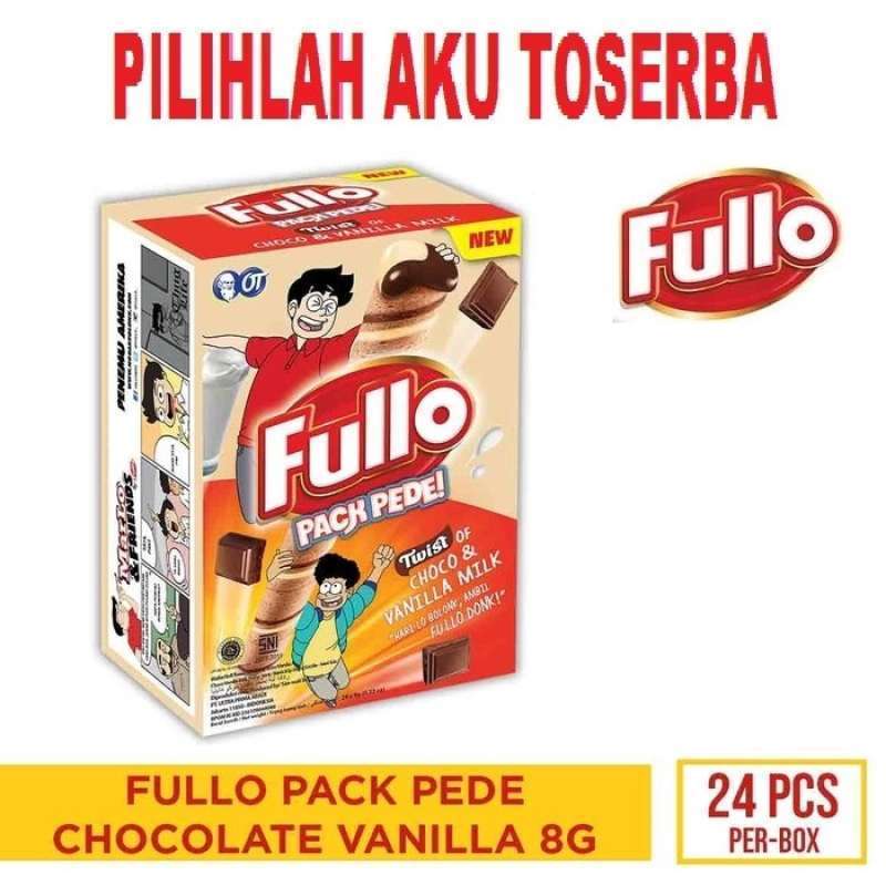 Jual FULLO STICK CHOCOLATE VANILLA 8 gram - 1 BOX ISI 24 pcs di Seller ...