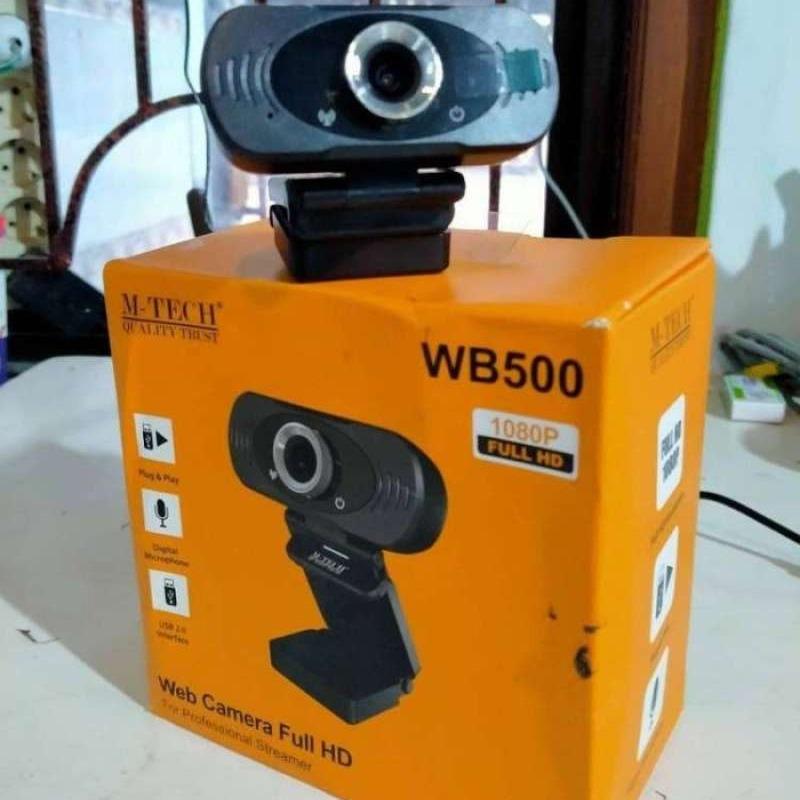 Promo Webcam M-Tech Wb500 Full Hd 1080P Diskon 11% di Seller Ghazlan ...