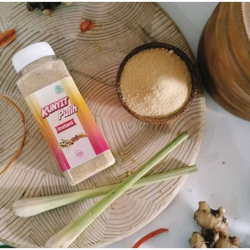 Jual Jamu Instan Sari Kunyit Putih | Minuman Bubuk Tradisional 200g ...