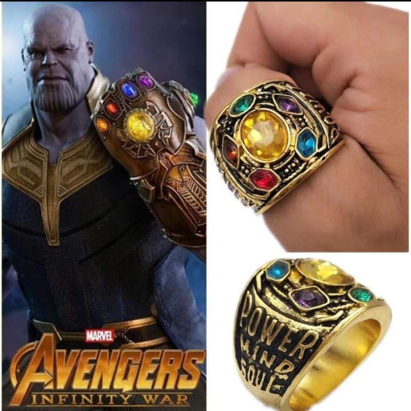 Jual Thanos Gauntlet Infinity Stone Ring Cincin Tangan Avengers Avenger ...